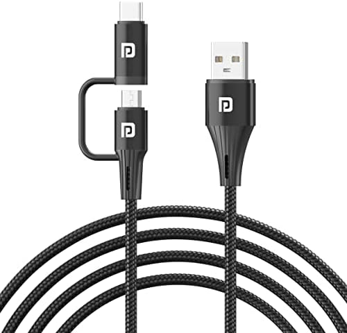 Portronics Konnect 4 IN 1 Unbreakable Nylon Braided Multi Functional ...