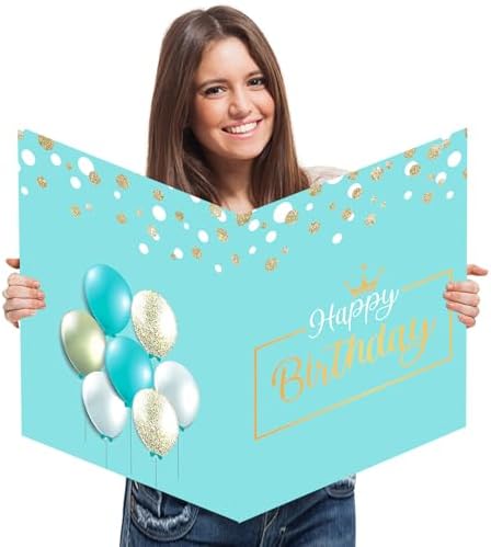 Jumbo Birthday Card, 22 x 14 Inch Extra Large Greeting Card with ...