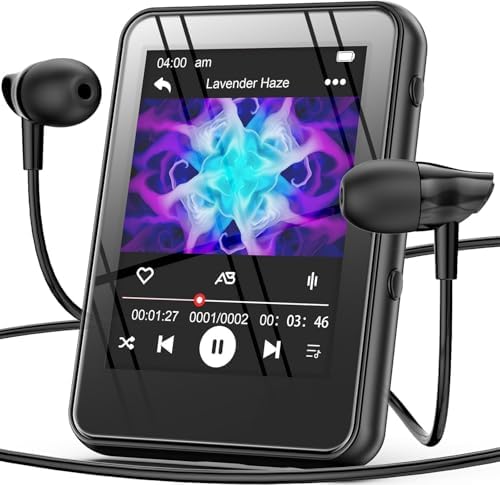 Amazon.com: MP3 Player with Bluetooth, 32GB Portable Music Player with ...