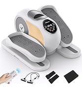 Amazon.com : MERACH Under Desk Elliptical Machine, Ellipse Leg ...
