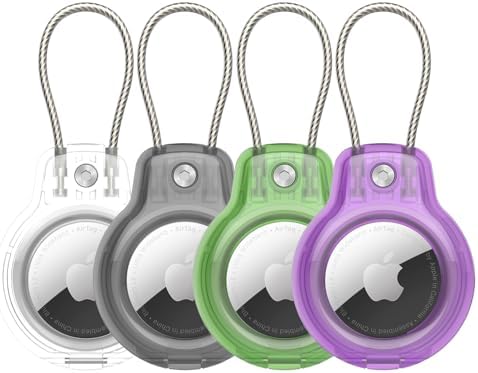 Amazon.com: SPGUARD Compatible with Apple AirTag Secure Holder with ...