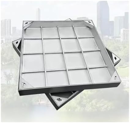 Square Metal Inspection Cover, Heavy-Duty Access Lid for Patios ...