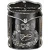 Amazon.com: Creative Co-Op Black Embossed Tin Post Letter Box : Tools ...