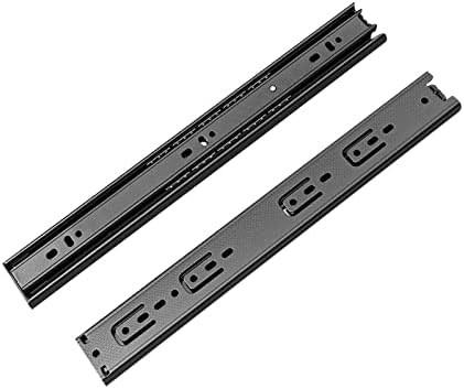 Drawer Slides 3 Sections Full Extension 8 9 10 11 12 13 14 inches Side ...