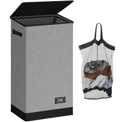What are the different types of laundry bins?