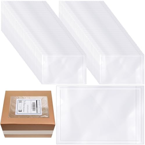 Amazon.com : Cholemy 400 Pcs 9.5 x 12 in Clear Packing List Envelopes ...