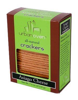 Amazon.com: Urban Oven All-Natural Crackers,Asiago Cheese, 7.5-Ounce Box
