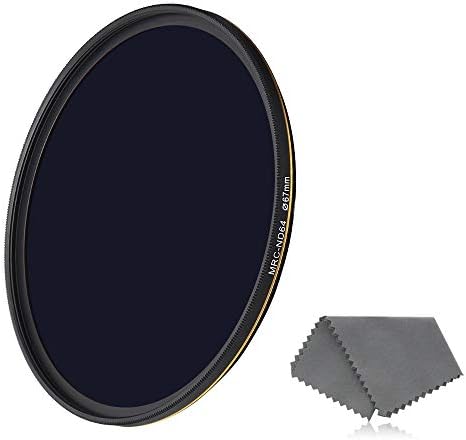 Amazon.com : LENSKINS 77mm ND 1000 Filter, 10 Stop Neutral Density ...