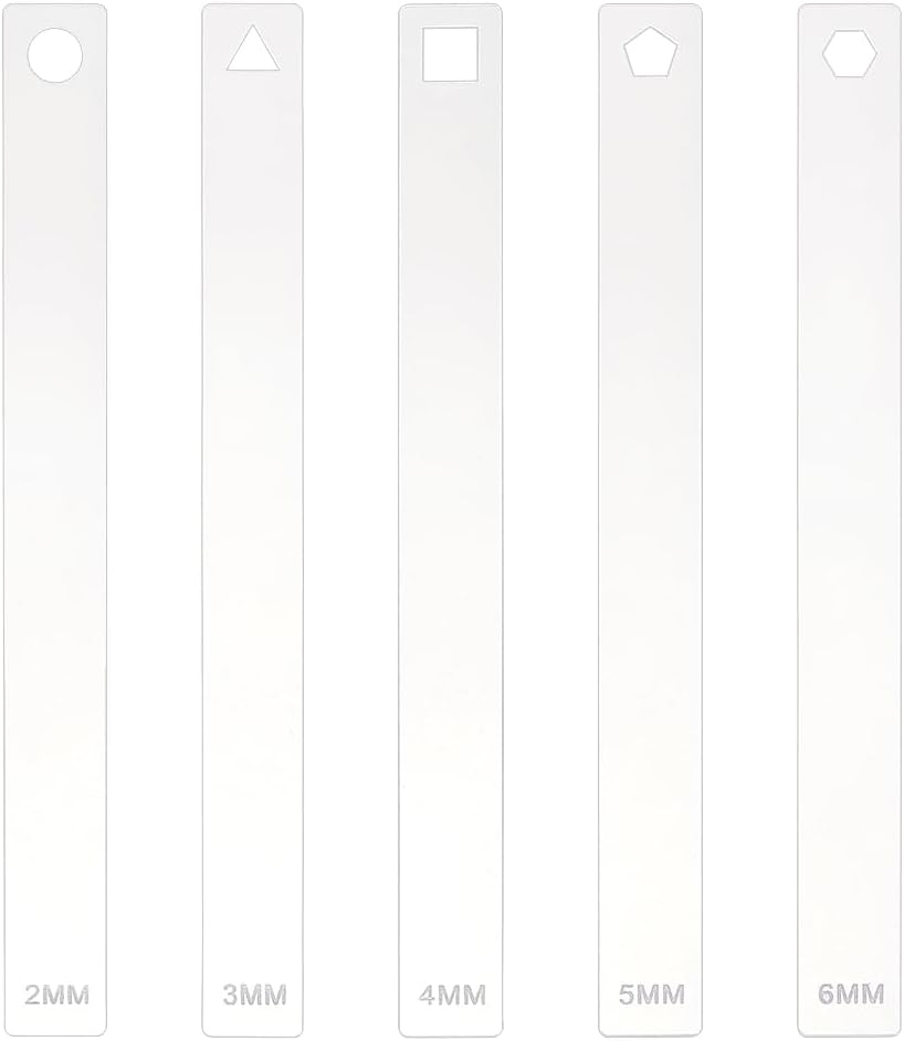 Amazon.com: BENECREAT 10Pcs 5 Sizes Clay Depth Guide Pottery, Rectangle ...