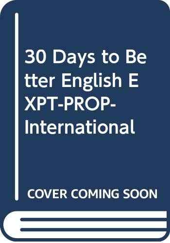 30 Days to Better English EXP-PROP : Lewis, Norman: Amazon.com.au: Books