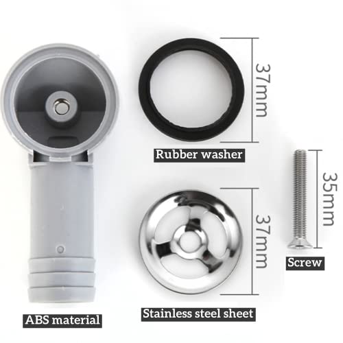 2 Pack Sink Overflow Head Wash Basin Overflow Head Kitchen Sink ...