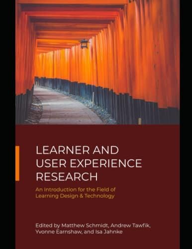 Amazon | Learner and User Experience Research: An Introduction for the ...