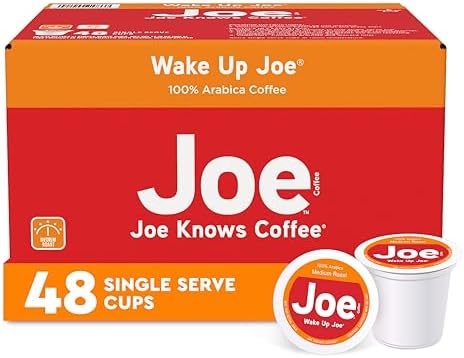 Amazon.com: Joe Knows Coffee Single Serve Cups Pods and Capsules, Wake ...