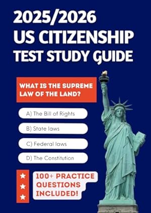 Amazon.com: US Citizenship Test Study Guide 2026: USCIS Naturalization ...