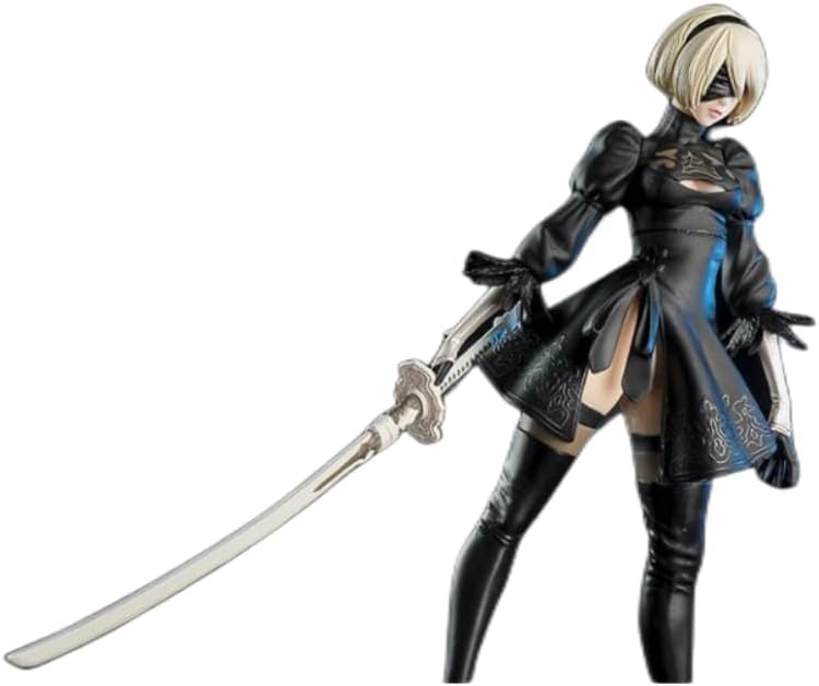 Amazon.com: Qekazciet NieR: Automata 2B Yorha No.2 Type B Anime Action ...