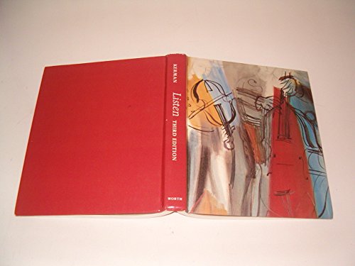Listen: Kerman, Joseph: 9780879011277: Amazon.com: Books