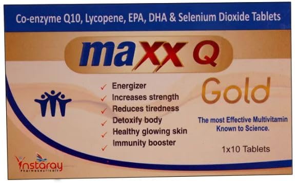 Maxx Q Gold - Strip of 10 Tablets : Amazon.in: Health & Personal Care
