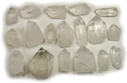 Amazon.com: ONE Pound Small Quartz Rock Crystal Points Healing Stones ...