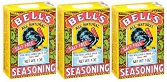 Amazon.com : Bell's All Natural Seasoning – 1 oz Box – Classic Salt ...