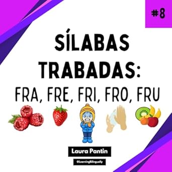 Sílabas trabadas: fra fre fri fro fru (#8) (Spanish Edition) | Amazon ...
