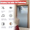 Amazon.com: Oracra Gradient Window Film Frosted Glass Window Film ...