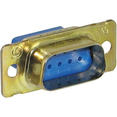 1757819-1, D-Sub Connector Housing, for Male Contacts, 9pos 2row ...