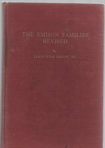 THE EIMSON FAMILIES, REVISED Origin and History of the Kentucky Emisons ...