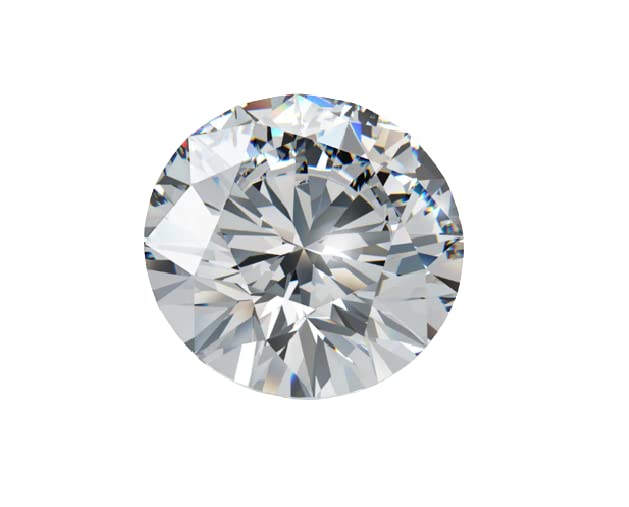 The Gallery Of Gemstones Moissanite Gemstone Round cut 1.05 Carat Lab ...