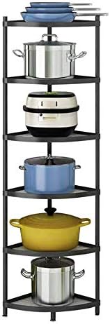 Amazon.com: MAGCOLOR 5-Tier Kitchen Corner Shelf Rack, Free Standing ...