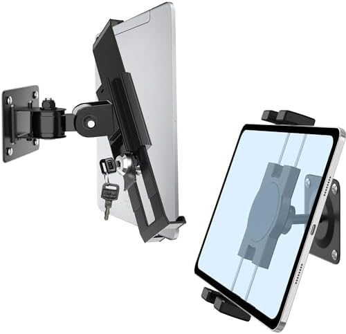 Amazon.com: Keuvirya iPad Wall Mount, Security Anti-Theft Tablet Wall ...