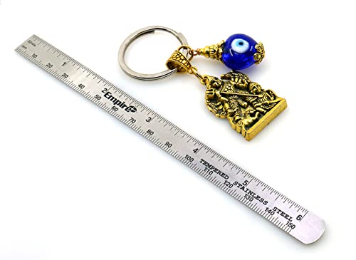 JAZ Very Vibrant Energetic Divine Maa Durga Evil Eye Protection Ring ...