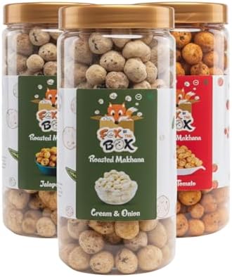 Fox in the Box Roasted Snack Combo – 2 Jowar Puff (Jalapeno & Tangy ...