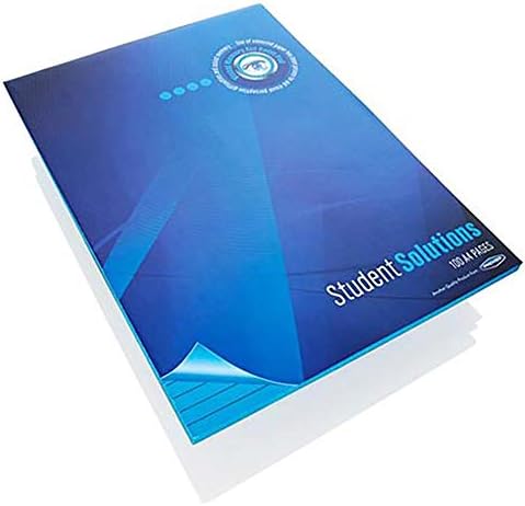 Premier Stationery Student Solutions A4 Visual Memory Pad - Turquoise ...
