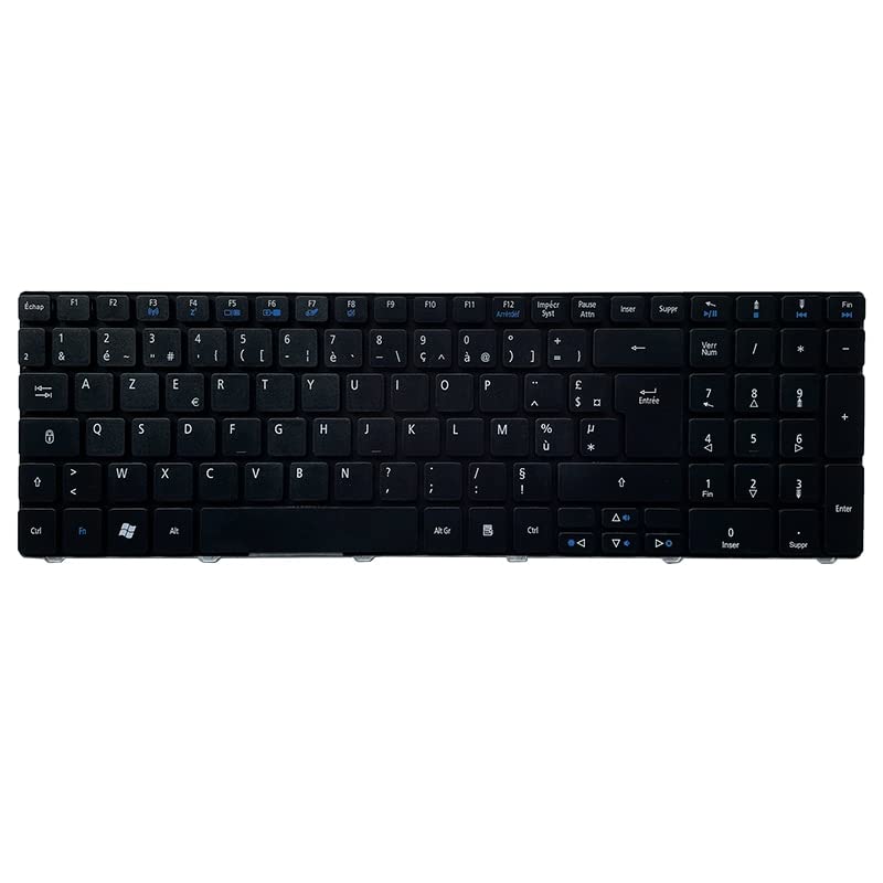 Amazon.com: YANHAO [Laptop Keyboard] French Keyboard for Acer Aspire ...