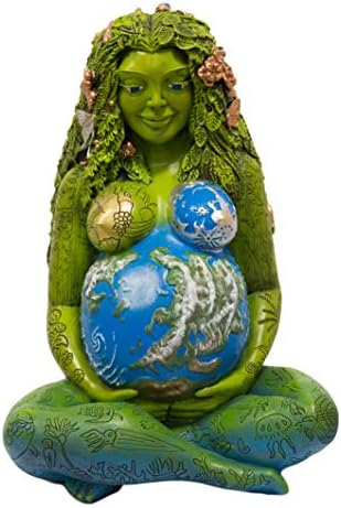 Amazon.com: Ebros Gift Millennial Gaia Green Earth Mother Nature Goddess Te Fiti Statue by ...