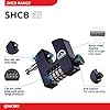 Squire Heavy Duty Padlock (SHCB65) Toughest Rotating Shackle - 4 Wheel ...