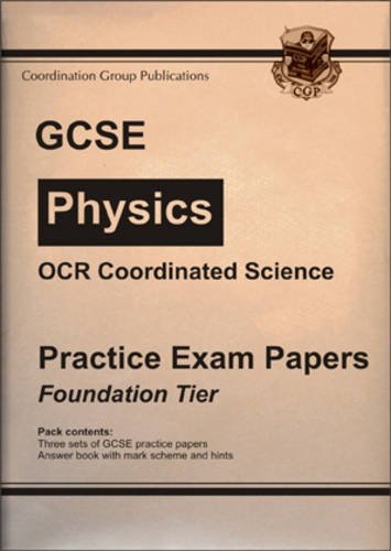 Amazon.com: GCSE OCR Coordinated Science, Physics Practice Exam Papers ...