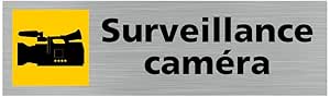 Pictogramme SURVEILLANCE CAMERA (Q0389). Signalisation Porte - 170 X 50 ...