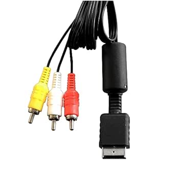 Amazon.com: Bealuffe Audio Video Cable for PS2 PS3, RCA Audio Video ...