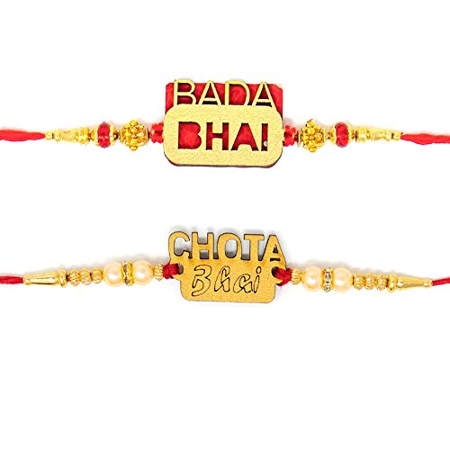 Buy Bada Bhai Chota Bhai Rakhi For Men/Boys Set of Two | Rakhi for ...