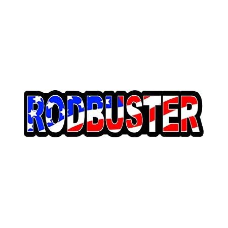 3 - Rodbuster US Flag Hard Hat/Helmet Stickers 1” x 2” H157 - Amazon.com