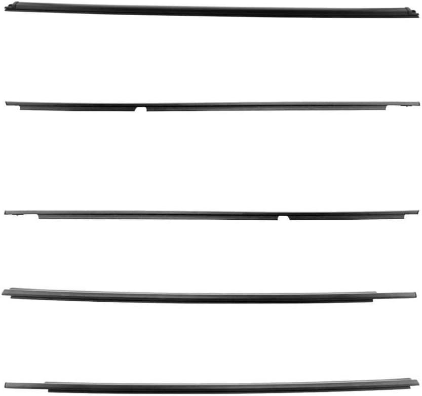 Amazon.com: Genuine OEM Front & Rear Door Window Belt Weatherstrip for ...