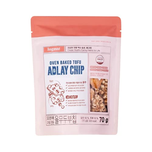 Amazon.com: Logeat Tofu Chip 3.5oz | Korean Oven Baked Tofu Chips ...