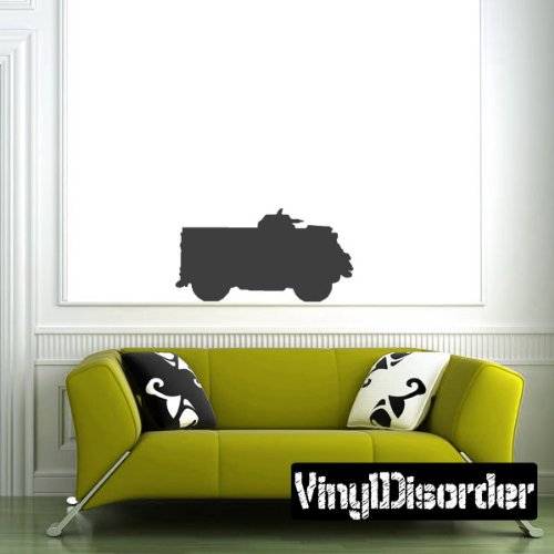Vinyl Disorder MilitaryVehiclesBA049 Military Tank Wall Decal/Vinyl/Car ...