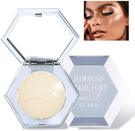 Amazon.com: Shimmer Highlighter Makeup Highlighter Makeup Palette Face ...