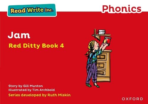 Jam (Red Ditty Book 4) (Read Write Inc. Phonics): Amazon.co.uk: Munton ...