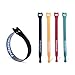 Reusable Cable Straps Wire Ties, Pack of 50 Trilancer Adjustable Cord ...