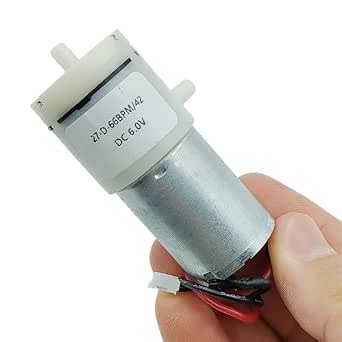 Amazon.com: DC 5V 6V 370 Air Pump Small 27mm Vacuum Pump Negative ...
