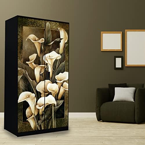 DecorGuruji Almirah Wallpaper Sticker for Doors Large Size (213x99) Cm ...