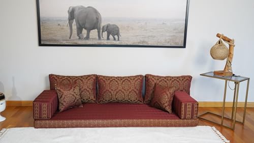 Amazon.com: Arabic Sofa, Floor Seating Sofa, Diwan Sofa, Loveseat Sofa ...